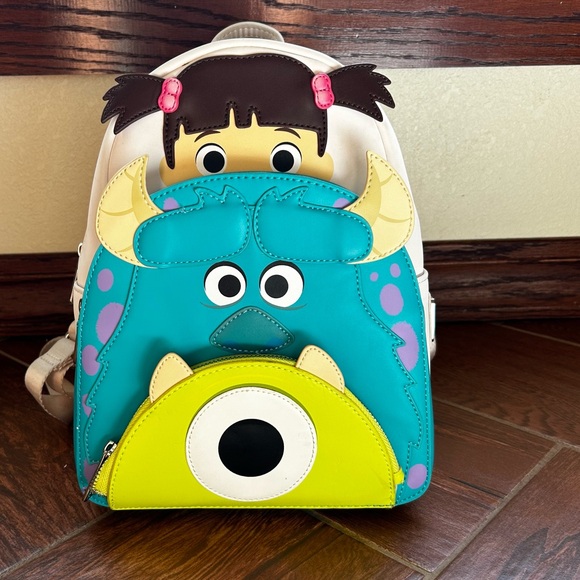 Loungefly | Bags | Loungefly Disney Pixar Monsters Inc Boo Sully Mike ...